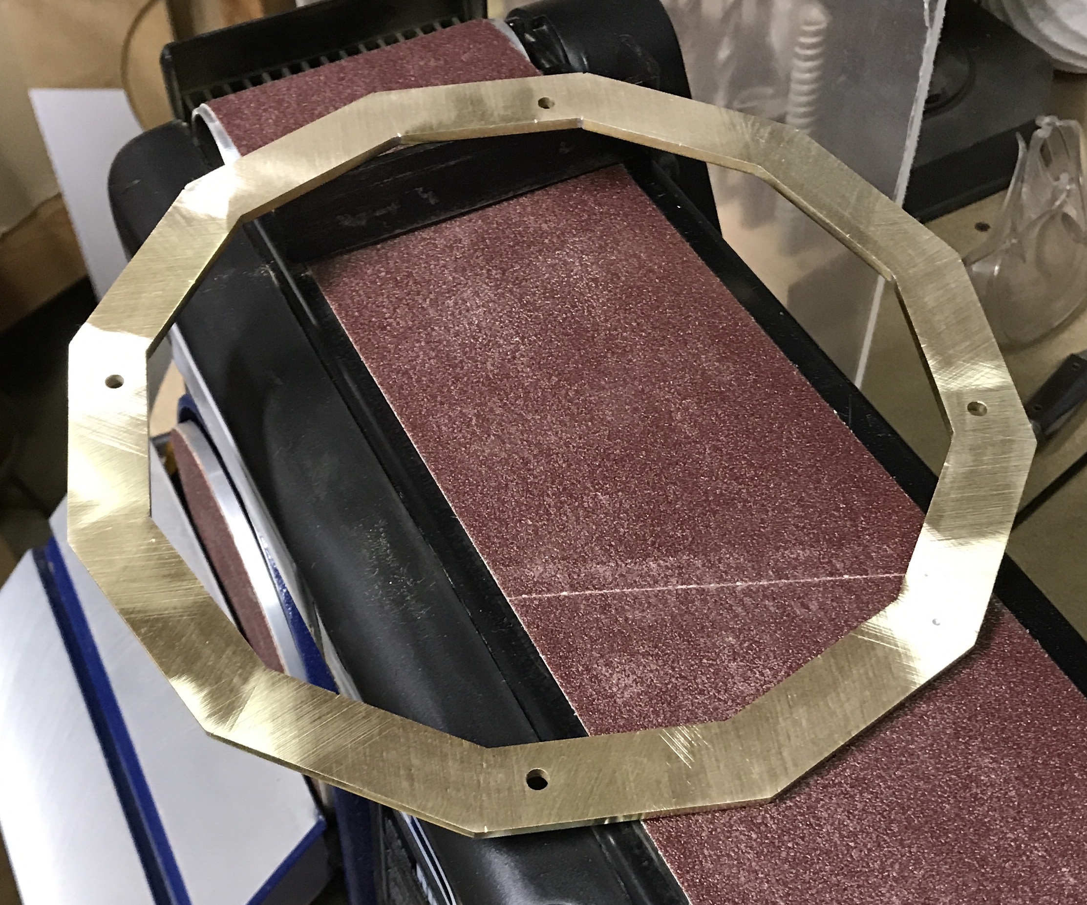 Etching the Orrery Parts