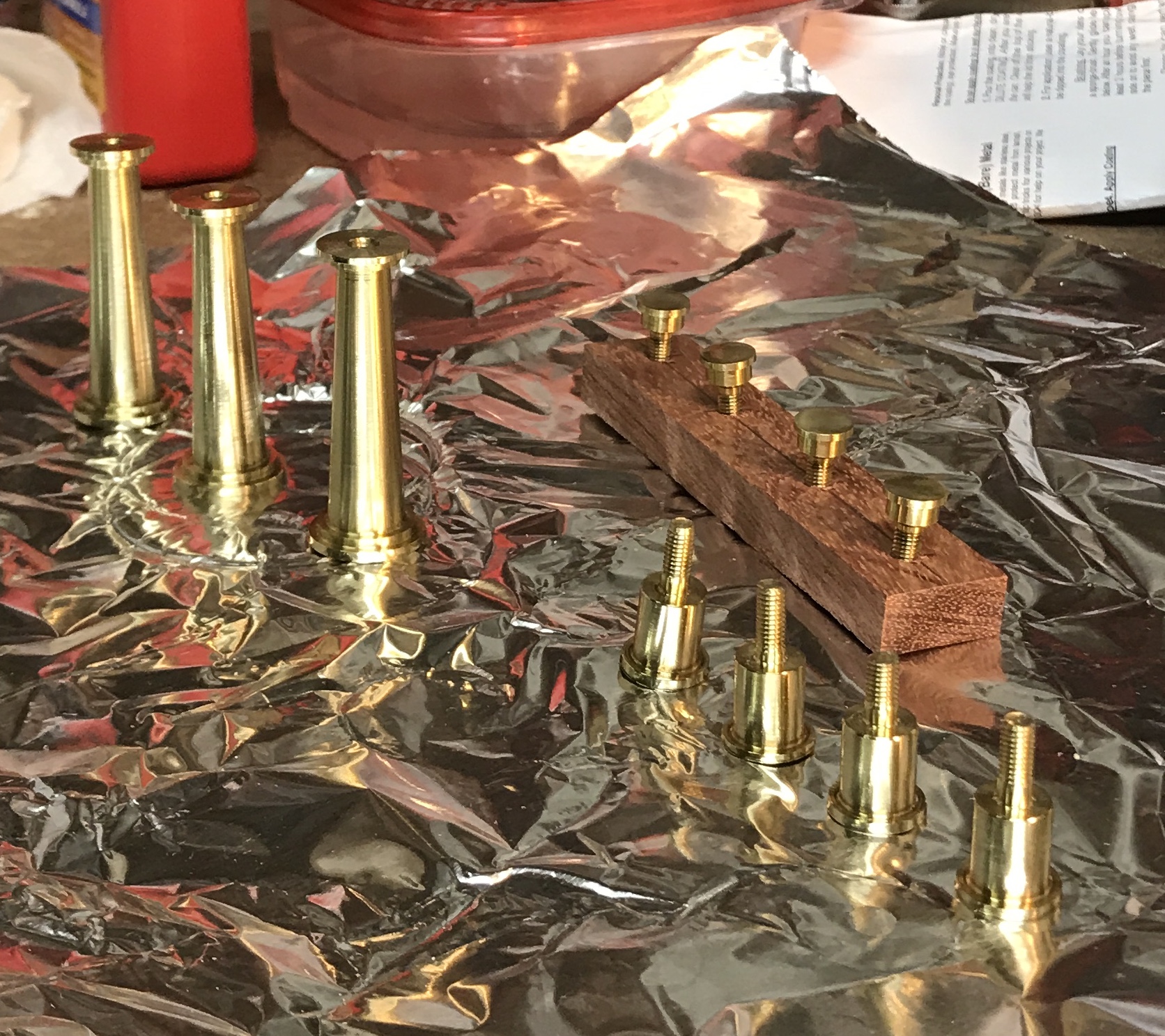 Etching the Orrery Parts