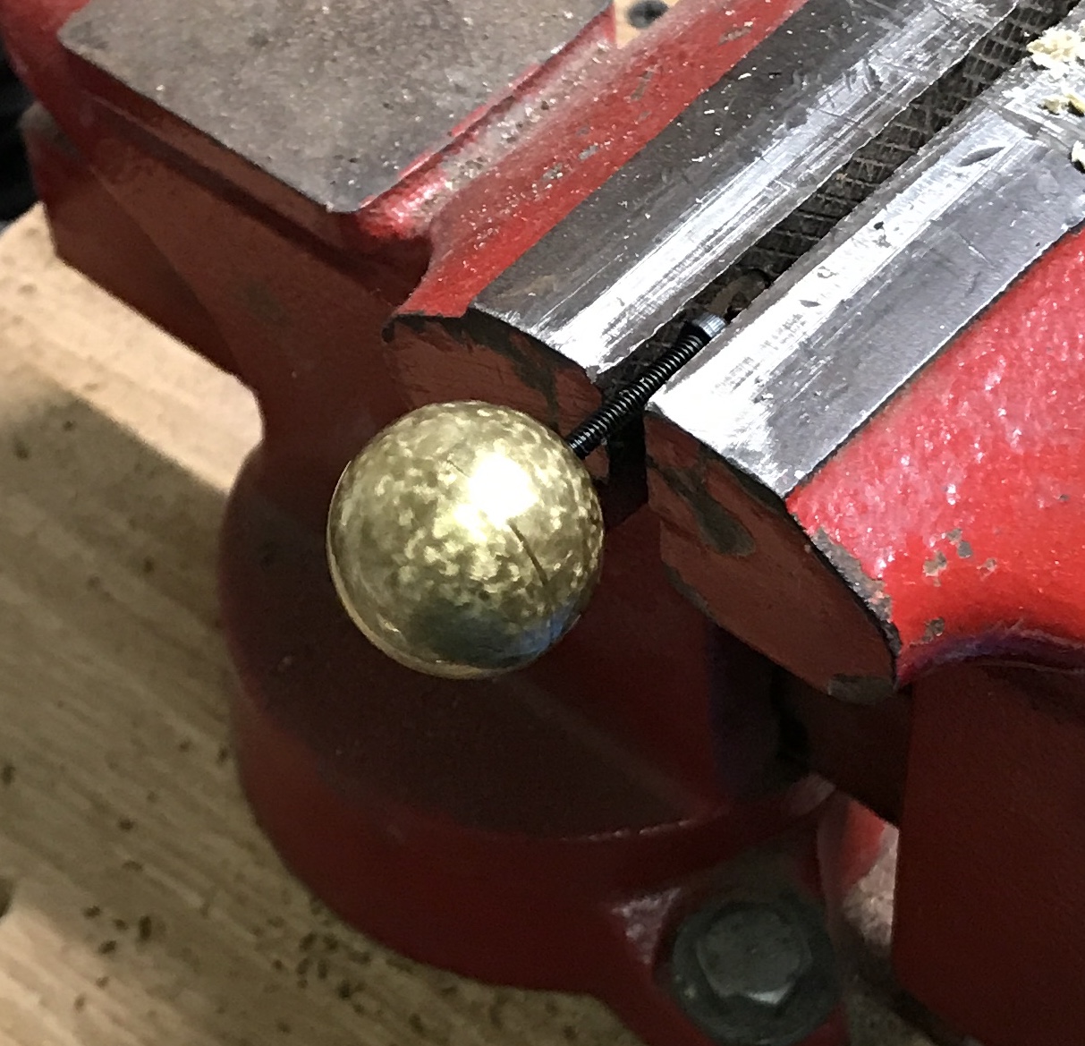 Etching the Orrery Parts