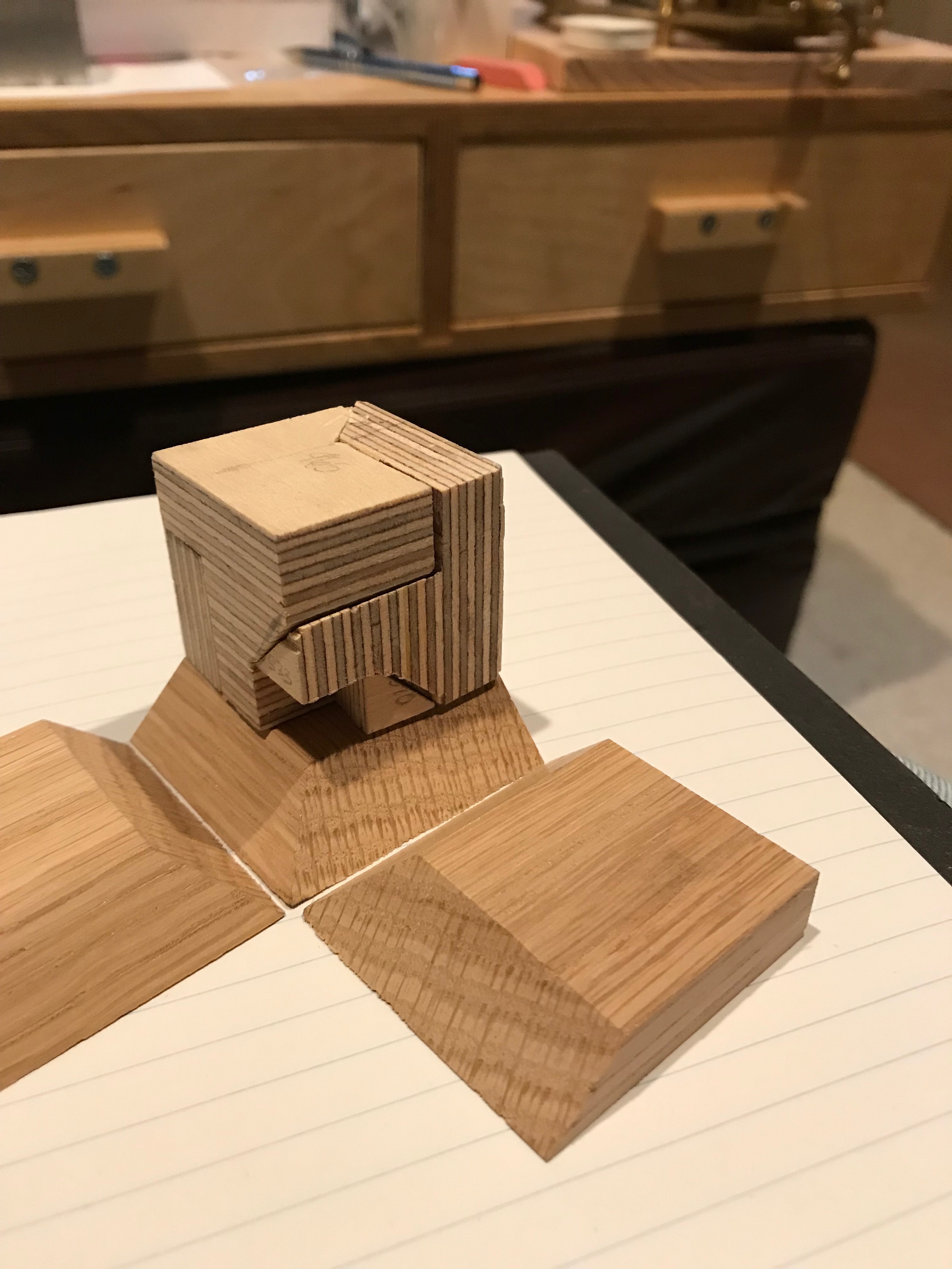 Sliding Cube Puzzle