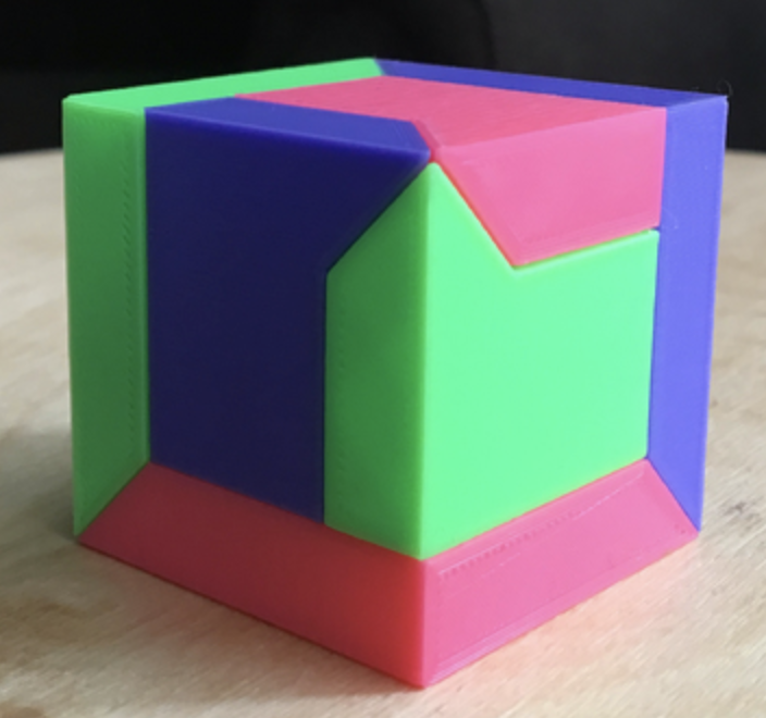 Sliding Cube Puzzle